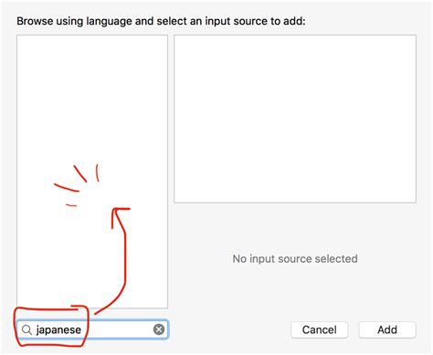 MacOS No Japanese Input Method Ask Different