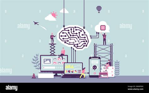 Generative AI (artificial intelligence) vector banner illustration ...