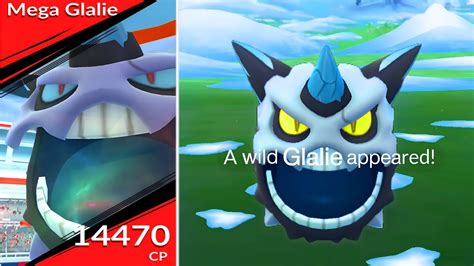 Got Shiny Mega Glalie In Pokemon Go Youtube