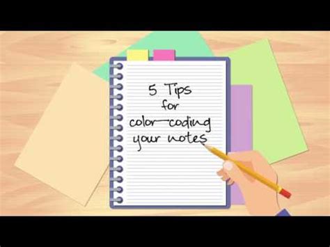 5 Tips For Color Coding Your Notes YouTube