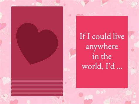 Second Conditional Speaking Cards