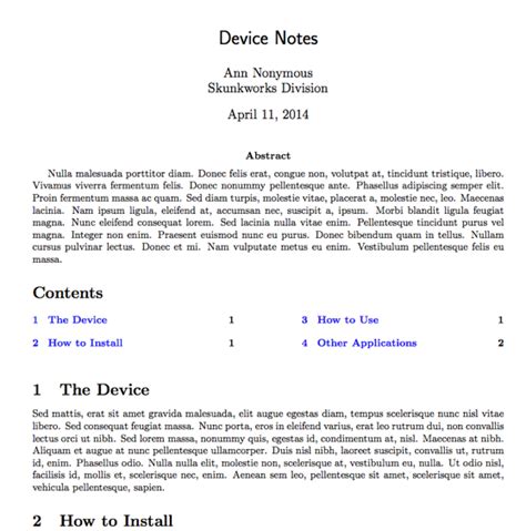 Document Classes What Are The Available Documentclass Types And