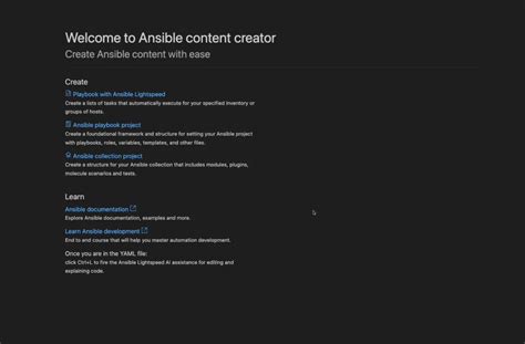 Introducing The New Red Hat Ansible Development Tools Streamlining The Ansible Creator Experience