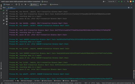 preparing accounts in evm networks using web3 in python self