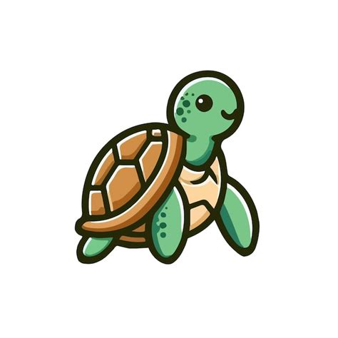 Premium Vector Turtle Cartoon Ai Generated Image