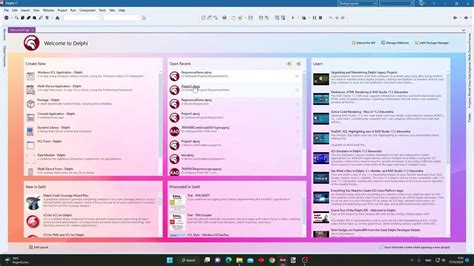 Visual Responsive Design For Vcl Fmx And Tms Web Core Apps Youtube