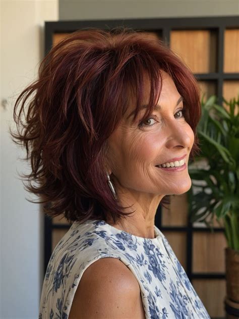 34 Chic Shag Haircuts To Elevate Style For Women Over 50