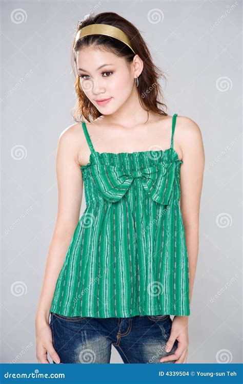 Sweet Asian Girl Stock Photo Image Of Female Japanese