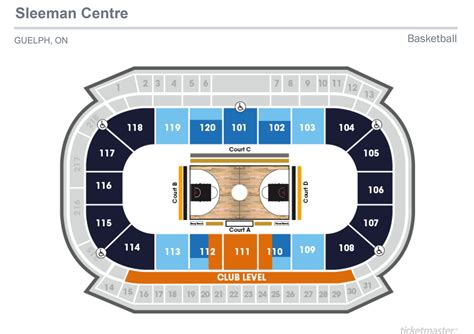 Special Event Seating Charts Sleeman Centresleeman Centre