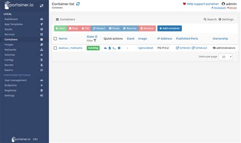 tool spotlight portainer ·