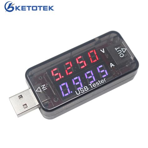USB Tester V Digital Voltmeter Ammeter Detector Voltage Current Meter Monitor Charging