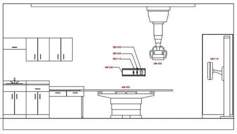 Radiology X Ray Exam Room Revit Model Revit Families Bim1modeler All Equipment Shown In Images