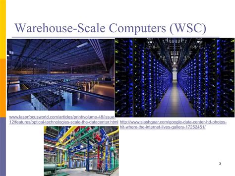 introduction to warehouse scale computers pptx