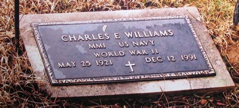 Charles Eugene Williams 1921 1991 Find A Grave Memorial