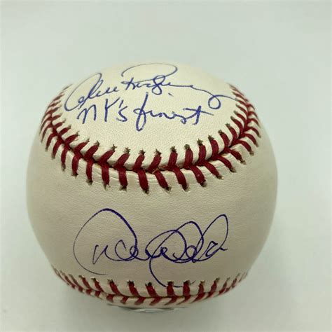 Alex Rodriguez New Yorks Finest Signed Major League Baseball