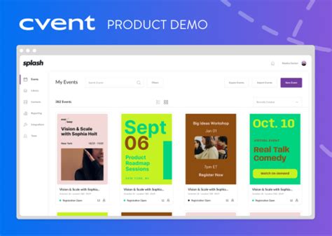 Interactive Demo Library Cvent