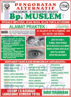 Contoh Brosur Pengobatan Percetakan Batang