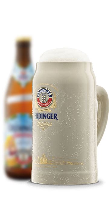 Erdinger Weissbrau Erdinger 1ltr Ceramic Stein Glassware