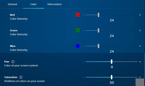 Intel Graphics Command Center Settings Explanation