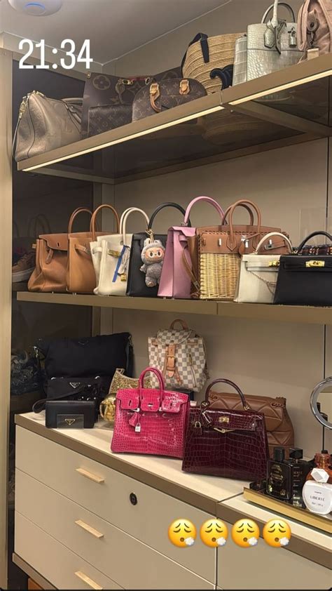 Closet Bolsas De Luxo Da Virginia Fonseca Em 2025 Bolsas Luxo Bolsas Luxo