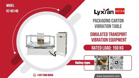 Carton Simulation Transport Vibration Testing Equipment 150kg Rated Load Youtube