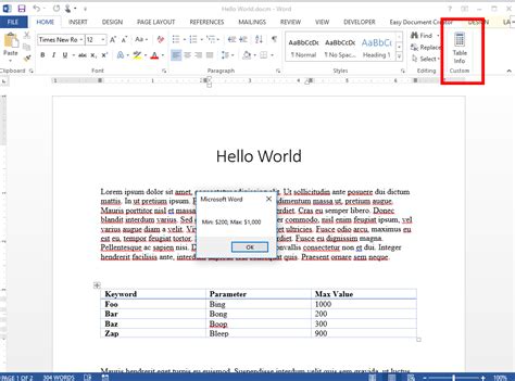 Bens Journal Dusting Off My Microsoft Word Programming Skills