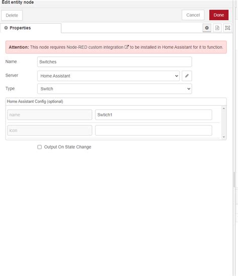 Home Assistant Switch With MQTT Node RED Home Assistant Community