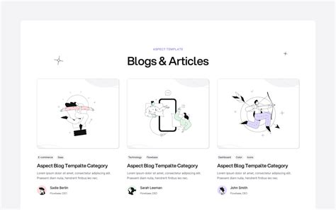 Webflow Blog Component Flowbase