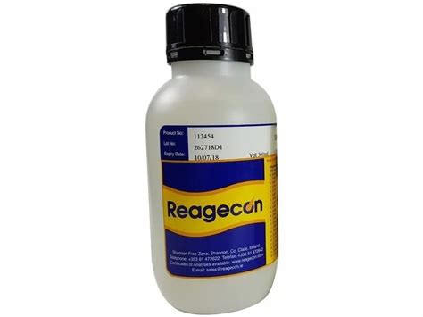 688120F1 Reagecon PH 6 865 DIN 19266 Buffer Solution Grade Standard Reagent Grade Packaging