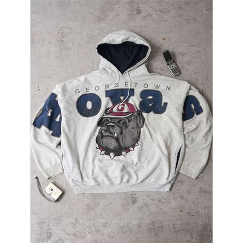 Other Rare Vintage Georgetown Hoyas Hoodie Grailed