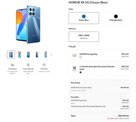 Honor X G Honor Malaysia S New G Phone Under Rm Soyacincau