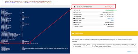 Problem Different Folder State Cli And Gui General Syncthing