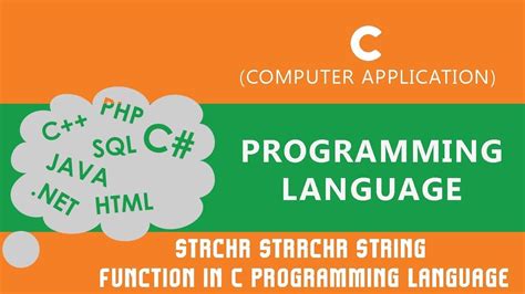 56 Strchr Strrchr String Function In C Programming Language C Language Youtube