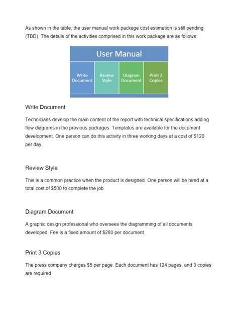 Objective Estimate An Activity Cost Calculate
