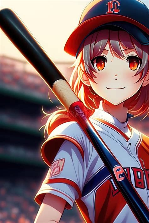 Girl Holding Baseball Bat Stock Illustrations 86 Girl Holding