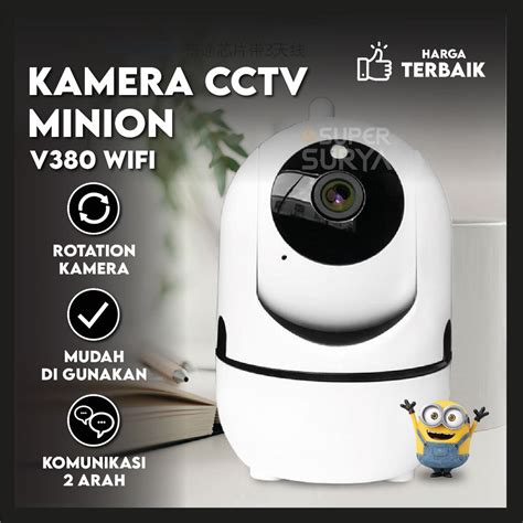 Jual Kamera CCTV Wifi Resolusi Jernih HD 720p Smart Camera Minion