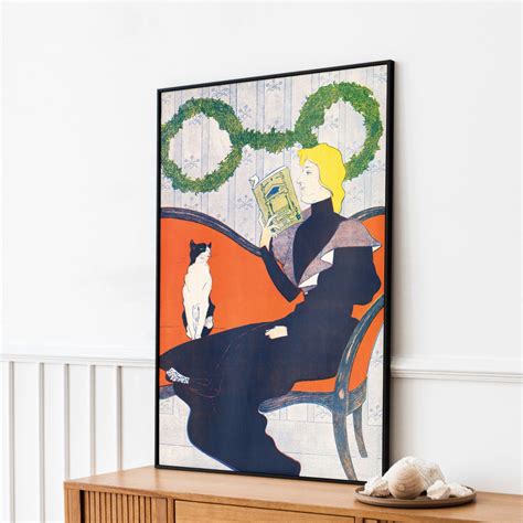 Edward Penfield Evergreen Loops Bohemian Decor Smooth Matte Art