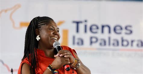 este fue el particular error de la vicepresidenta francia márquez