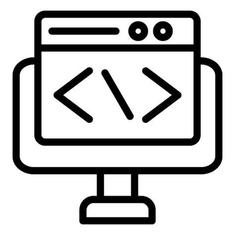 Premium Vector Vector Design Web Development Icon Style