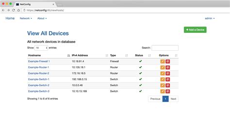 netconfig — netconfig 1 0 documentation