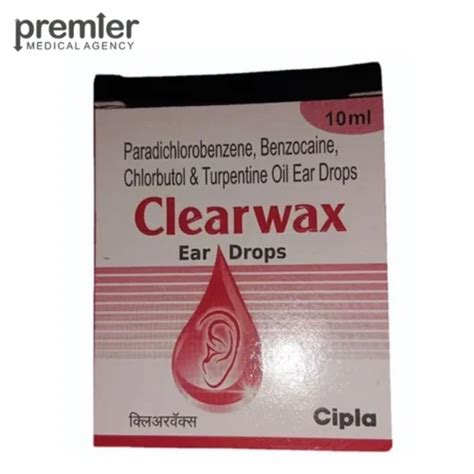 Clearwax Ear Drop Packaging Type Box 10 Ml At ₹ 8046piece In