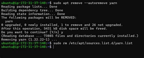 How To Install Yarn On Ubuntu 2404