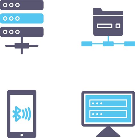 Server And Network Icon Vector Art At Vecteezy