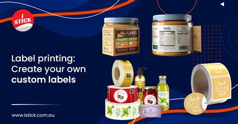 Create Custom Labels In Australia Print Vinyl Labels With Ease
