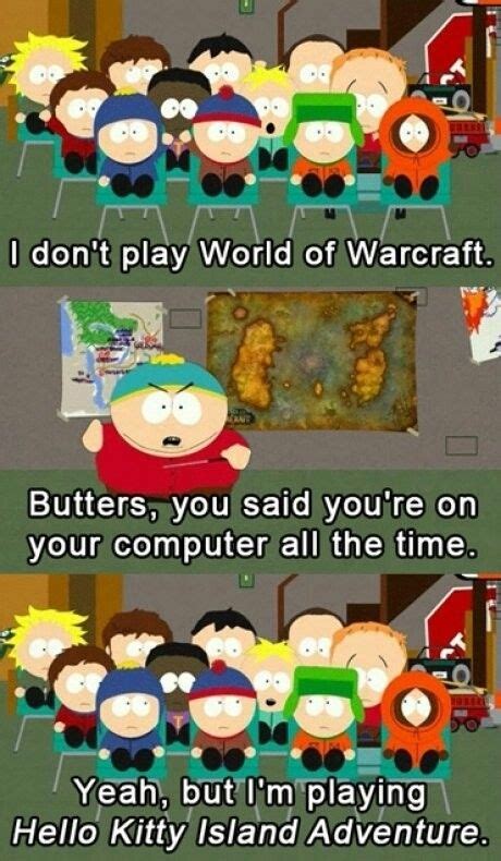 South Park Warcraft Quotes My Top 3 Jimmy Stutters Wow What A