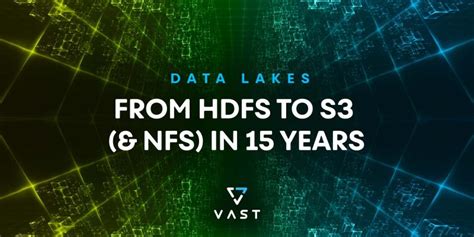 Vast Data On Linkedin Data Lakes From Hdfs To S3 And Nfs In 15 Years