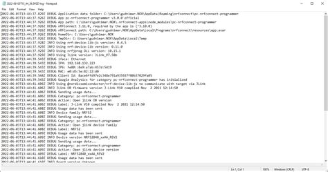 TypeError Cannot Read Property 0 Of Undefined NRF Connect 3 11 1 Issue 303