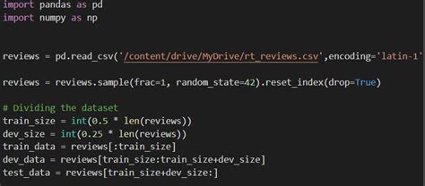 implementing naive bayes classifier for sentiment analysis on rotten