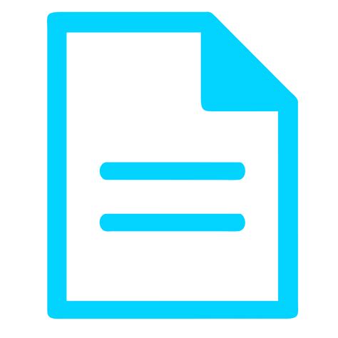 Icono De Documento De Papel 43732985 Png