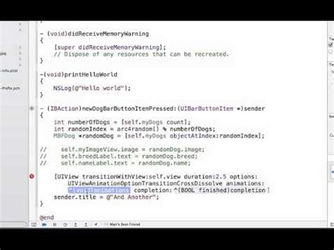 How To Manage The Animation In Objective C Tutorial 36 YouTube